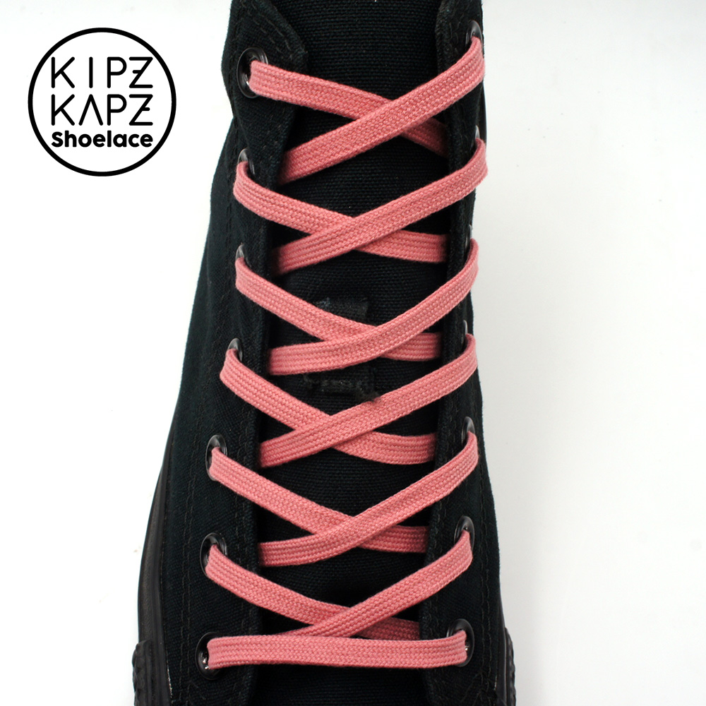 FS22 – Flat 6mm – Pink Rose | KipzKapz Shoelace
